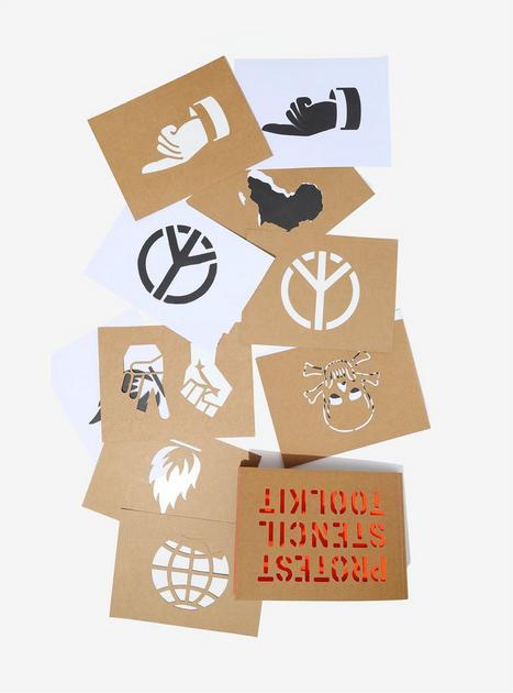 Protest Stencils Tool Kit Book | BoxLunch