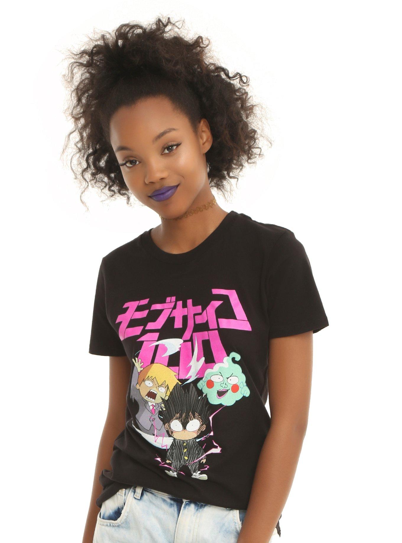 Mob Psycho 100 Trio Girls T-Shirt | Hot Topic