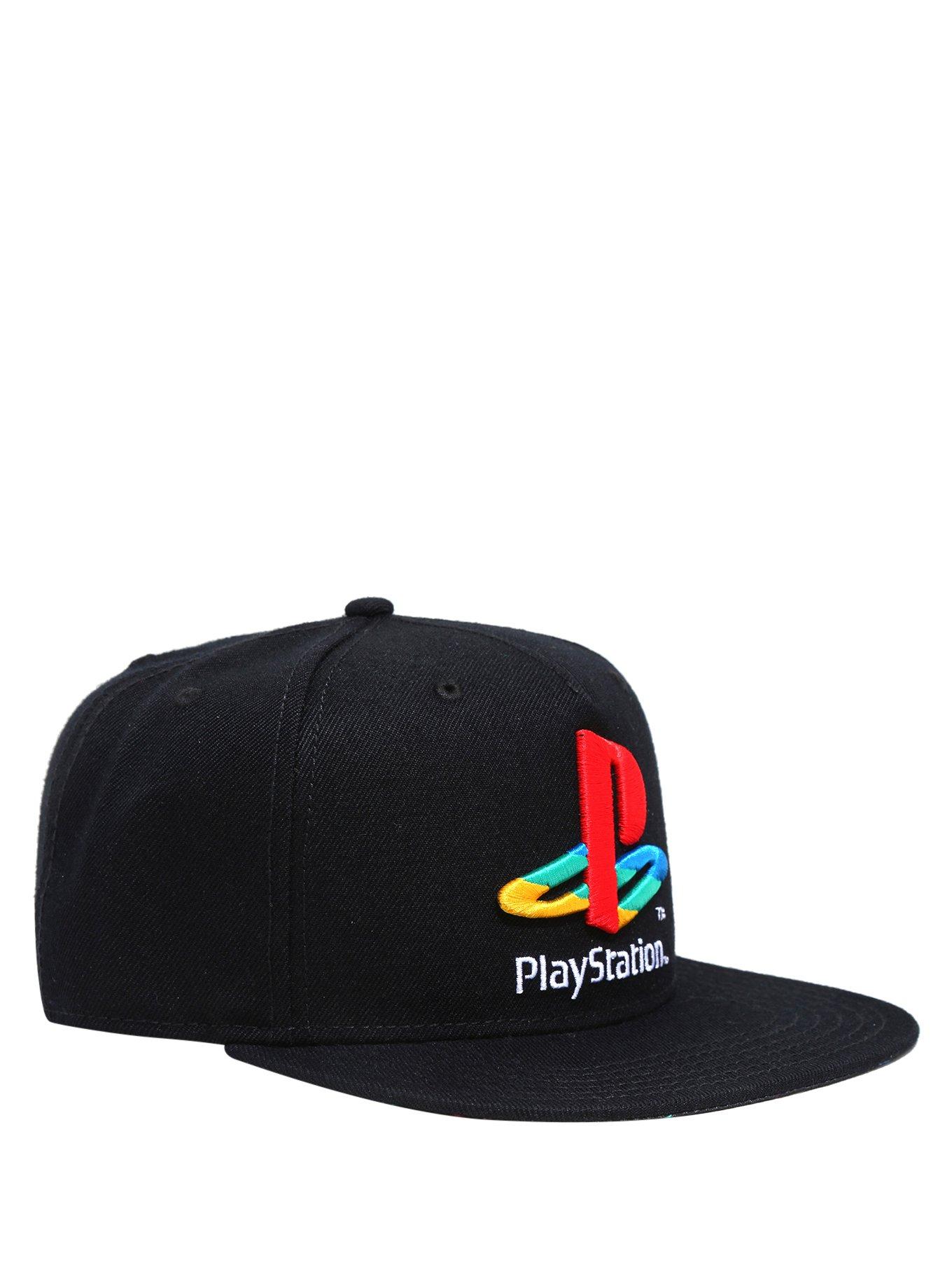 PlayStation Symbol Snapback Hat | Hot Topic