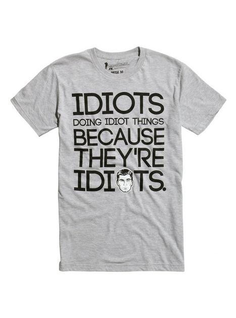 Archer Idiots Doing Idiot Things T-Shirt | Hot Topic