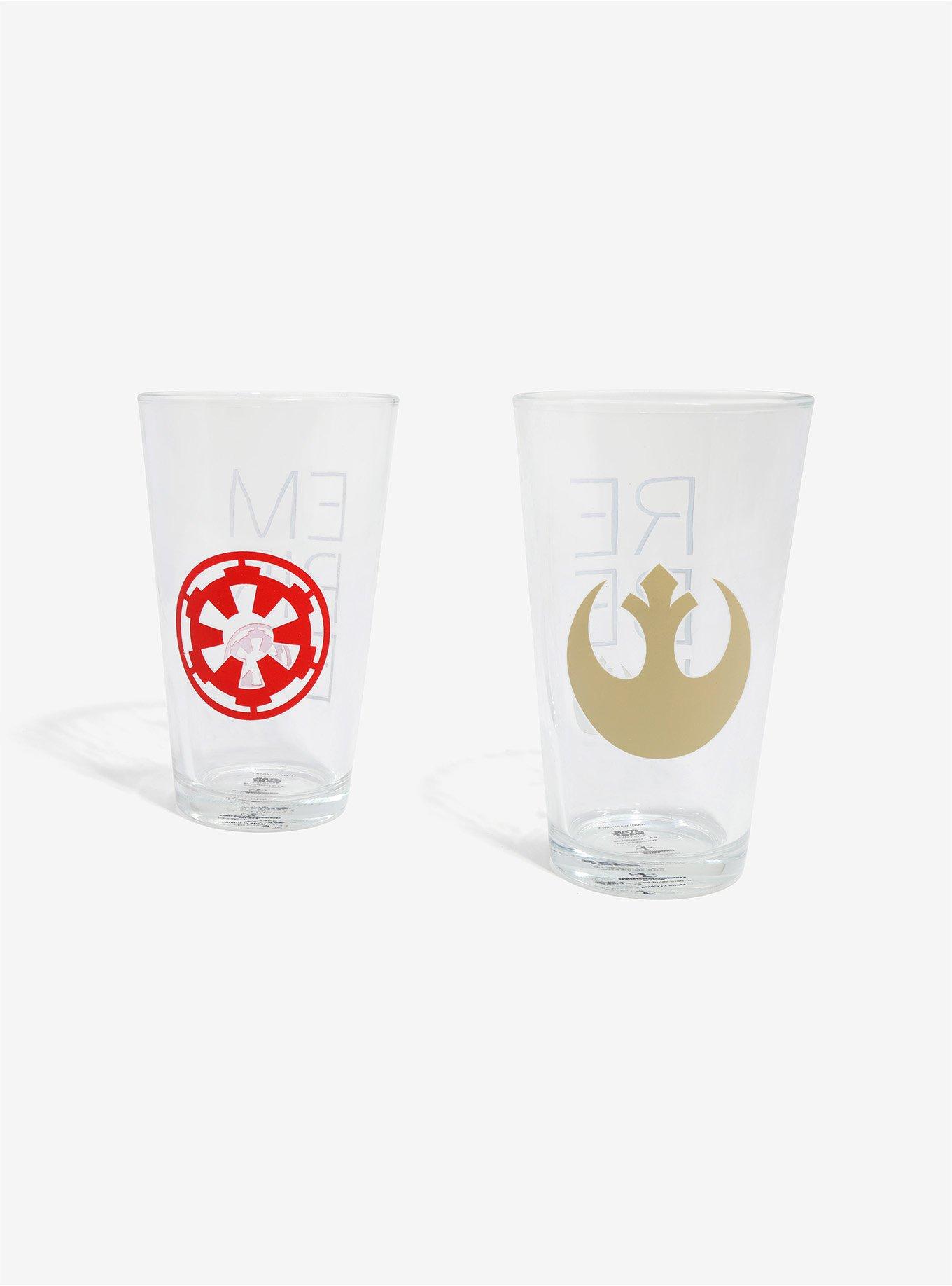 Star Wars Emblem Pint Glass Set | BoxLunch