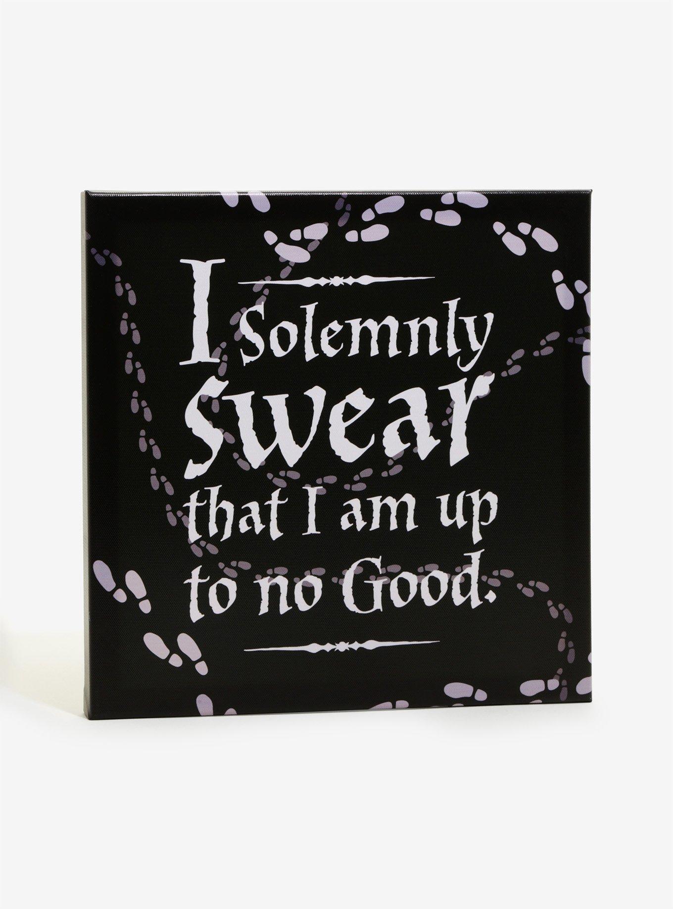 Harry Potter Solemnly Swear Wall Canvas | BoxLunch