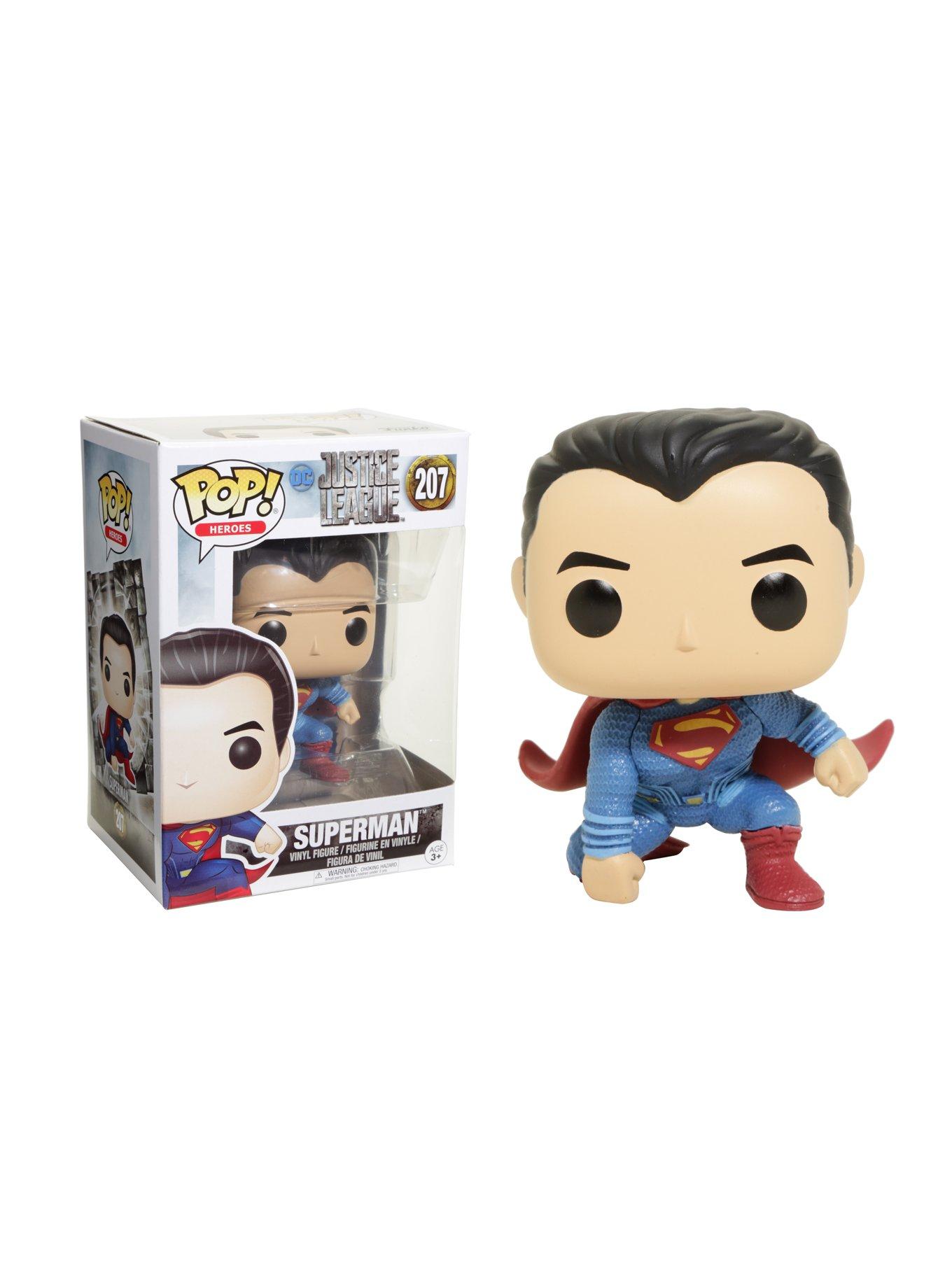 DC Comics Justice League Pop! Heroes Superman Vinyl Figure | Hot Topic