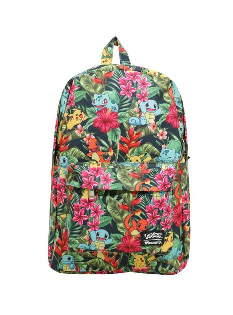 Loungefly Pokemon Starters Tropical Backpack | Hot Topic