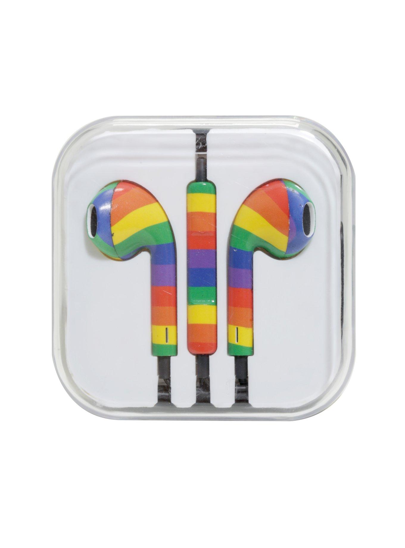 Rainbow Pride Earbuds | Hot Topic