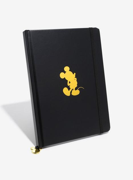Disney Mickey Mouse Gold And Black Journal - BoxLunch Exclusive | BoxLunch