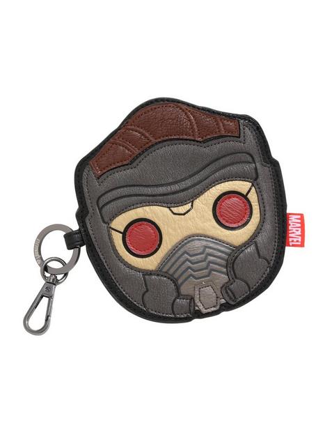 Loungefly Marvel Guardians Of The Galaxy Star-Lord Chibi Face Coin ...
