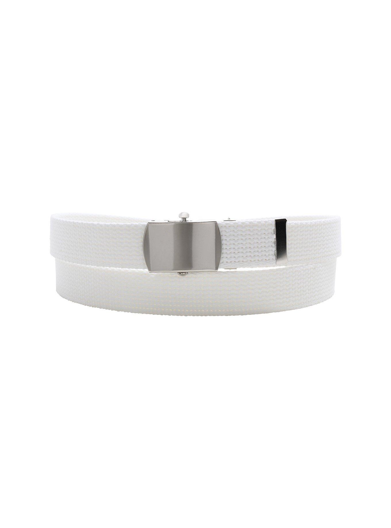 White Web Belt | Hot Topic