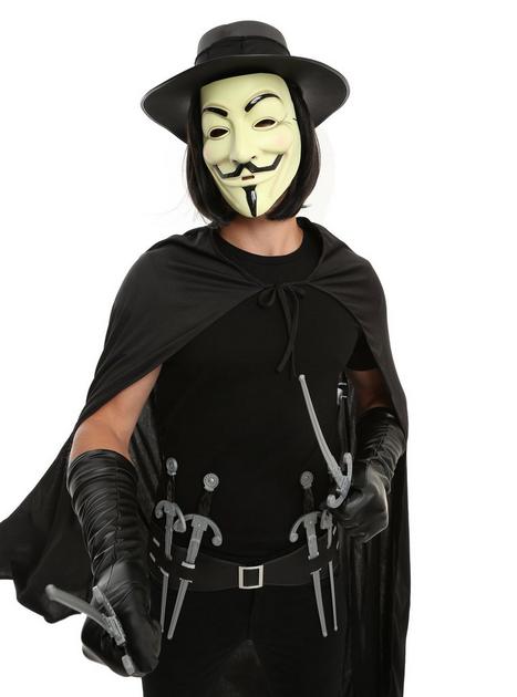 DC Comics V For Vendetta V Costume Kit | Hot Topic