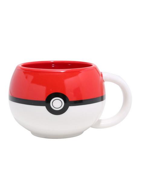 Pokemon Poke Ball Molded Ceramic Mug | Hot Topic