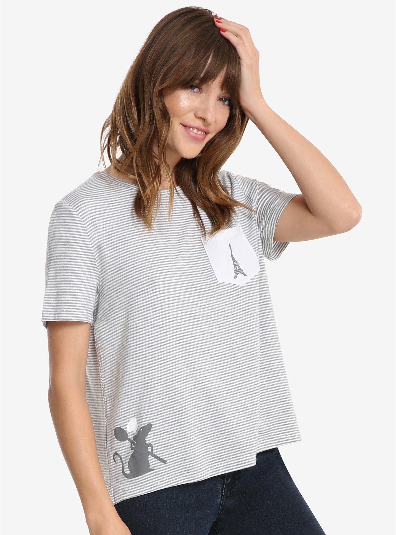 Disney Pixar Ratatouille Striped Womens Tee | BoxLunch