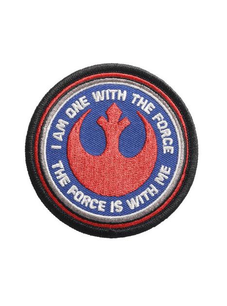 Star Wars: Rogue One Mantra Iron-On Patch | Hot Topic