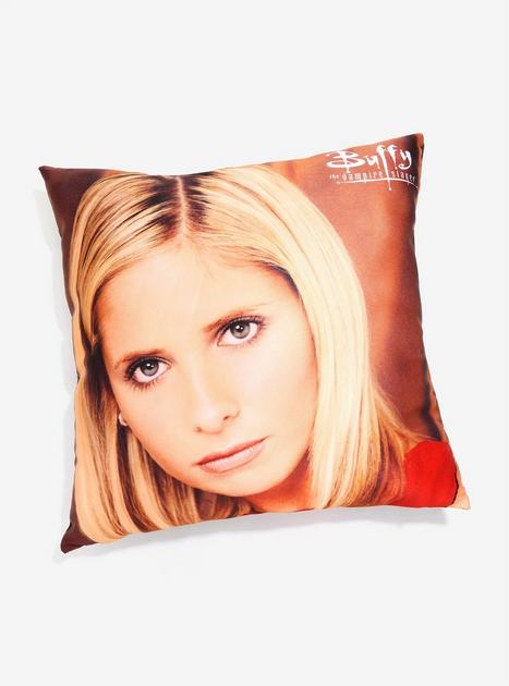 Buffy The Vampire Slayer Buffy Angel Reversible Pillow | BoxLunch