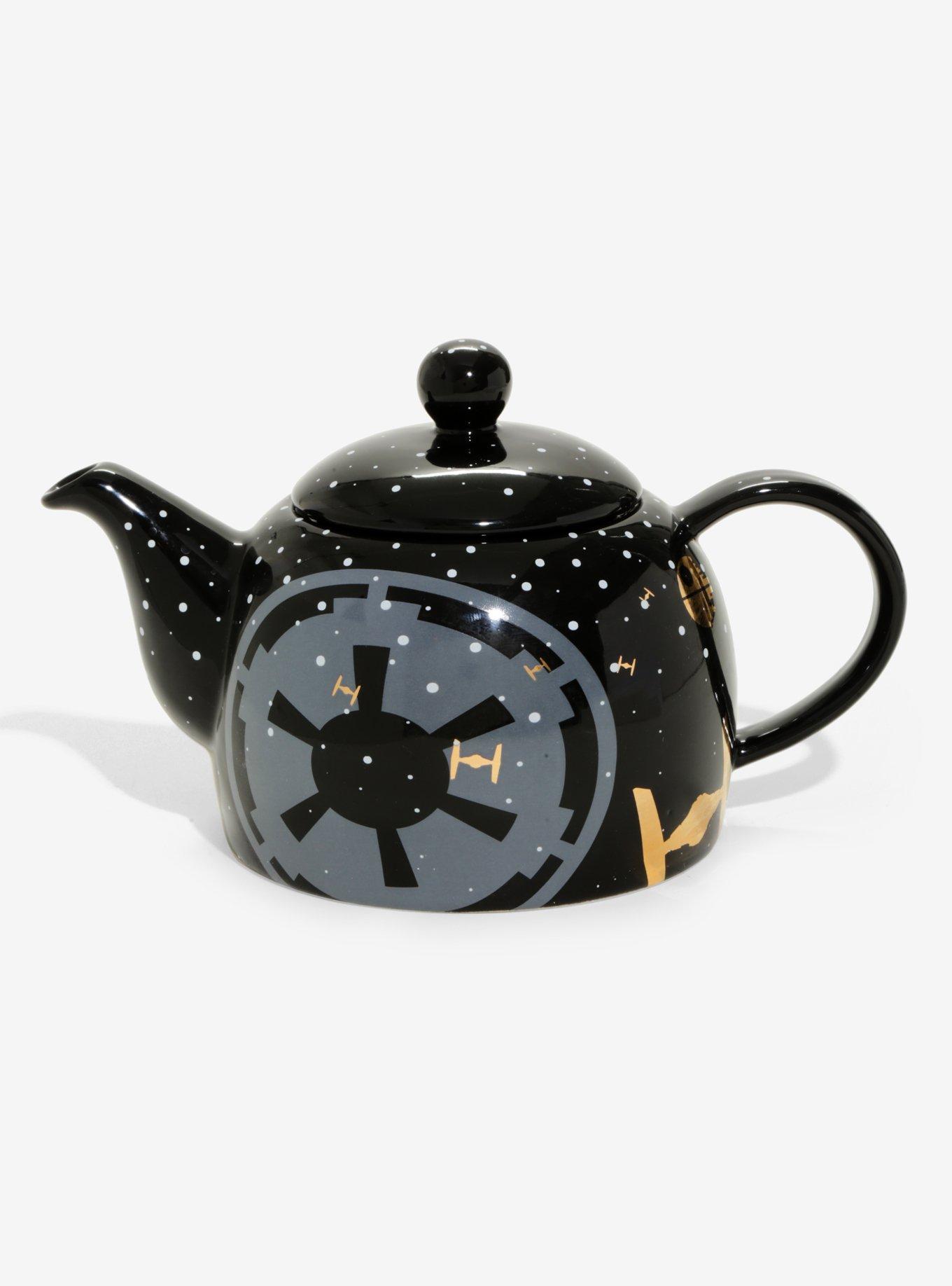 Star Wars Black & Gold Empire Teapot | Her Universe