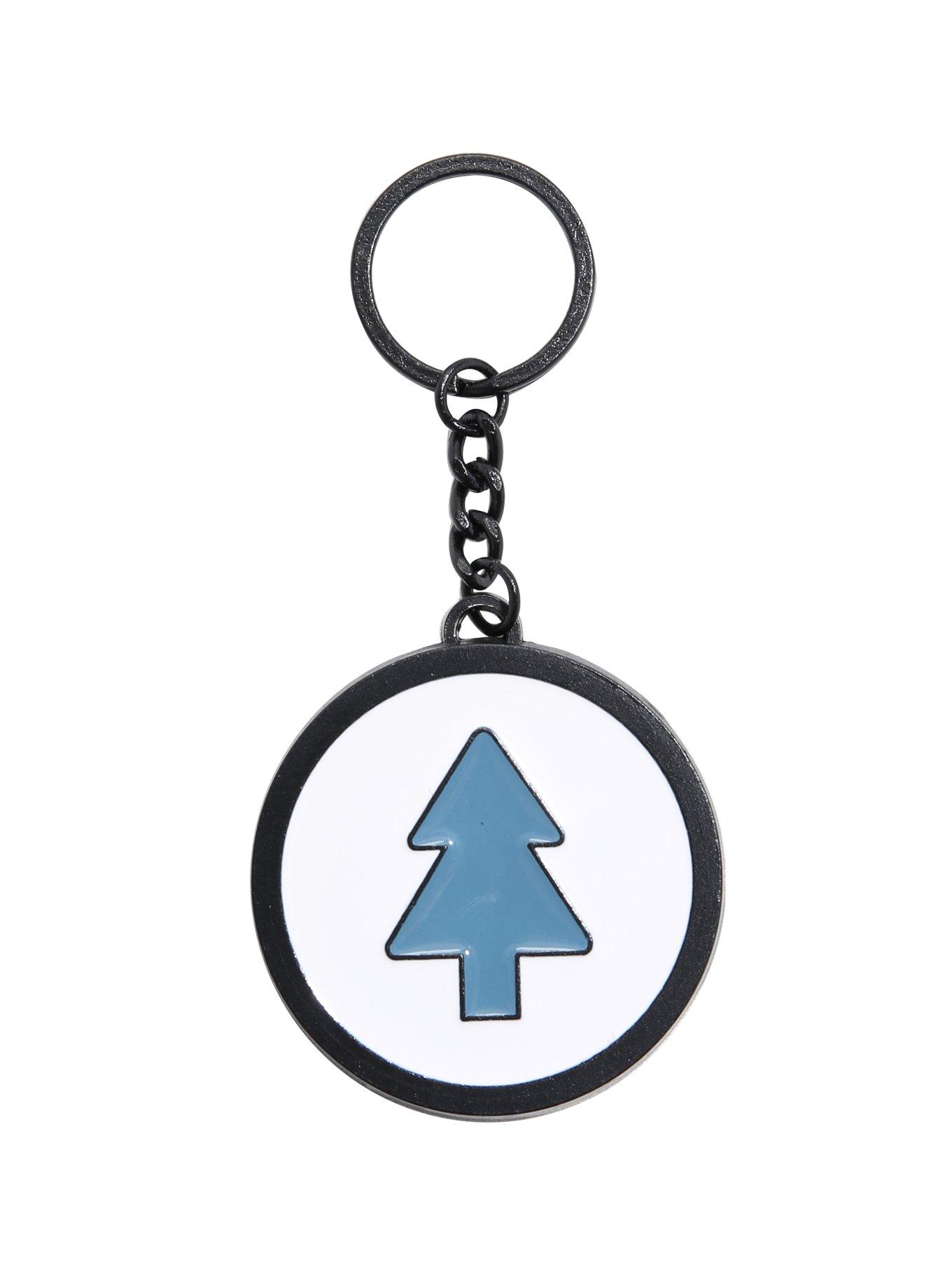Gravity Falls Dipper Logo Key Chain | Hot Topic