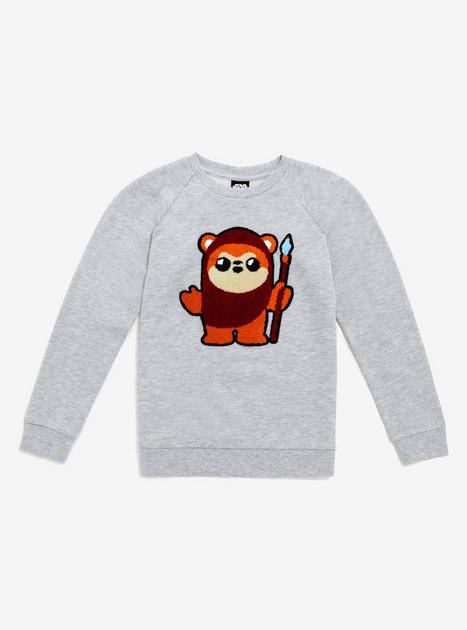 Star Wars Ewok Fuzzy Youth Pullover Sweatshirt - BoxLunch Exclusive ...