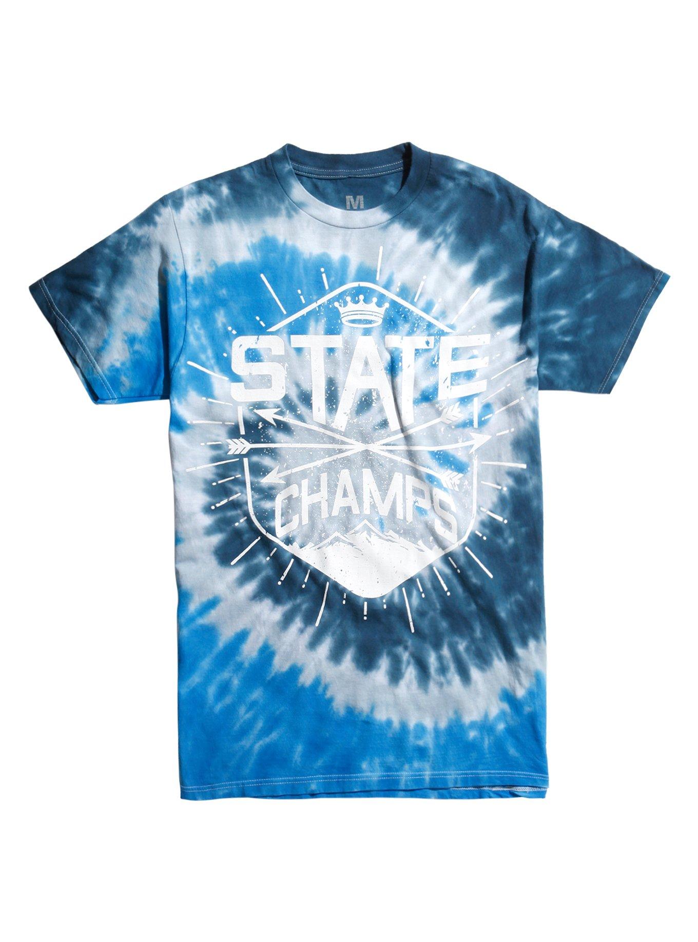 State Champs Mountain Logo Tie Dye T-Shirt | Hot Topic