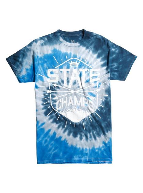 State Champs Mountain Logo Tie Dye T-Shirt | Hot Topic