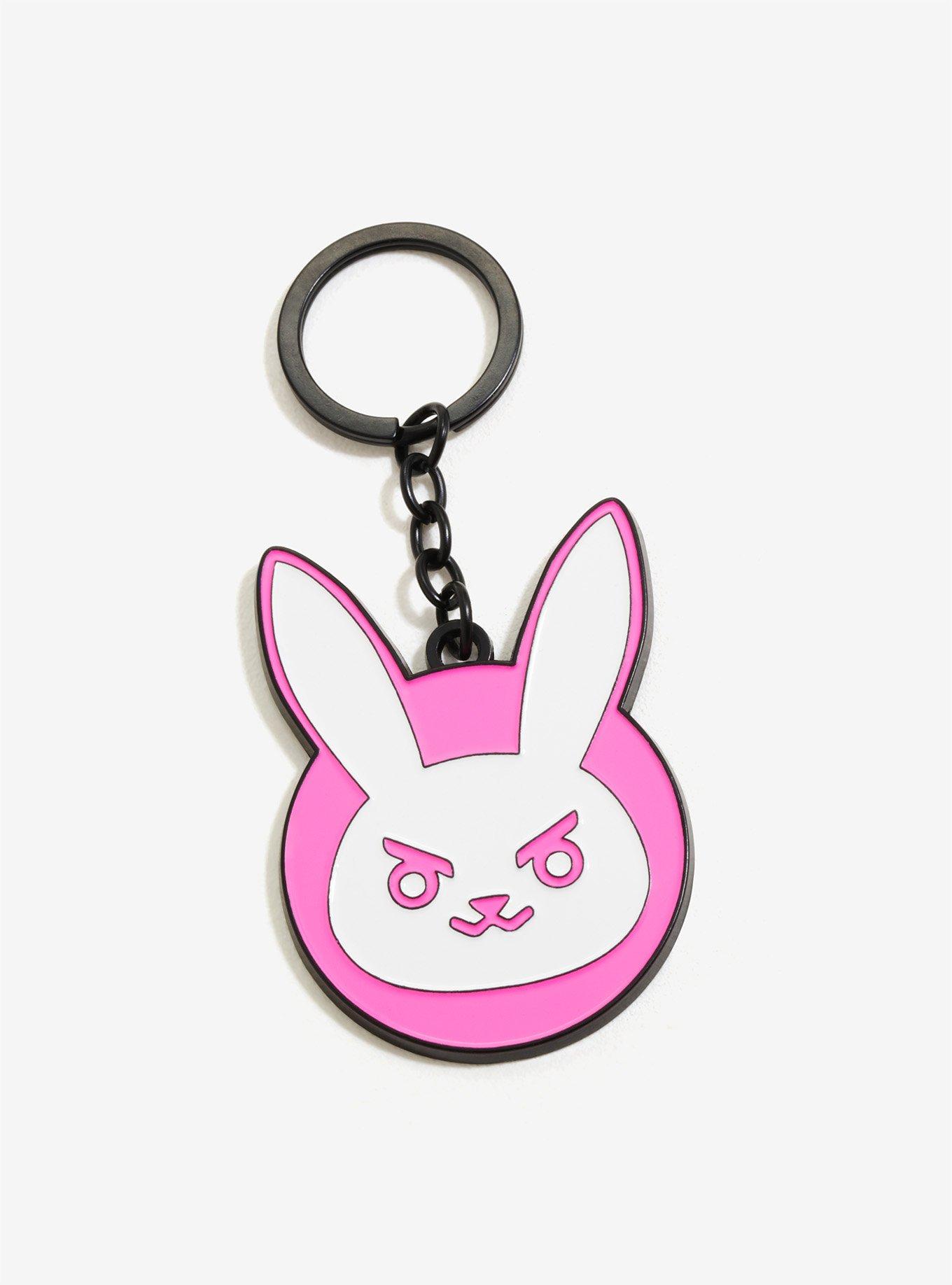 Overwatch D.Va Bunny Metal Key Chain | BoxLunch