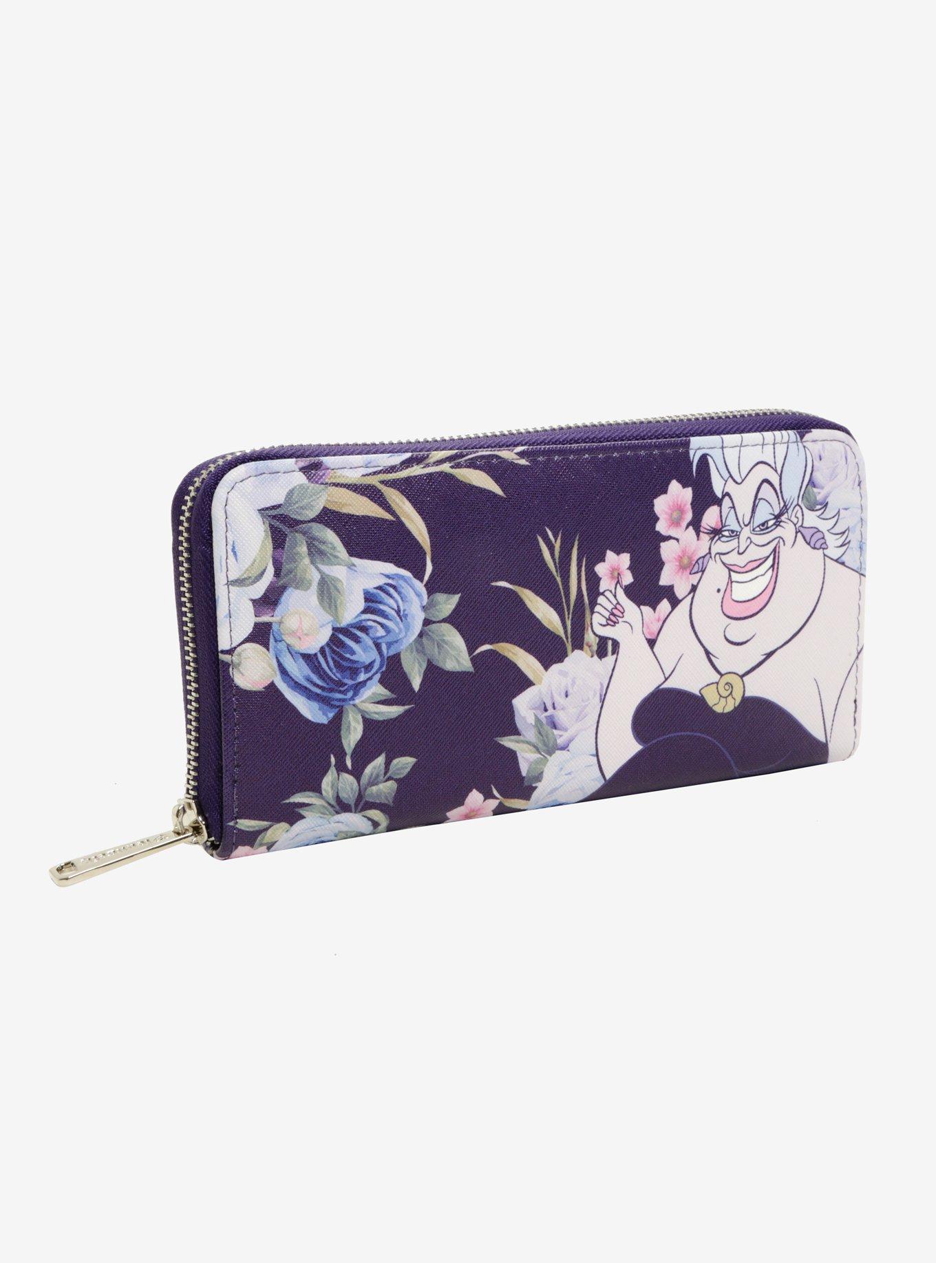 Loungefly Disney The Little Mermaid Floral Zip Wallet Boxlunch Exclusive Boxlunch