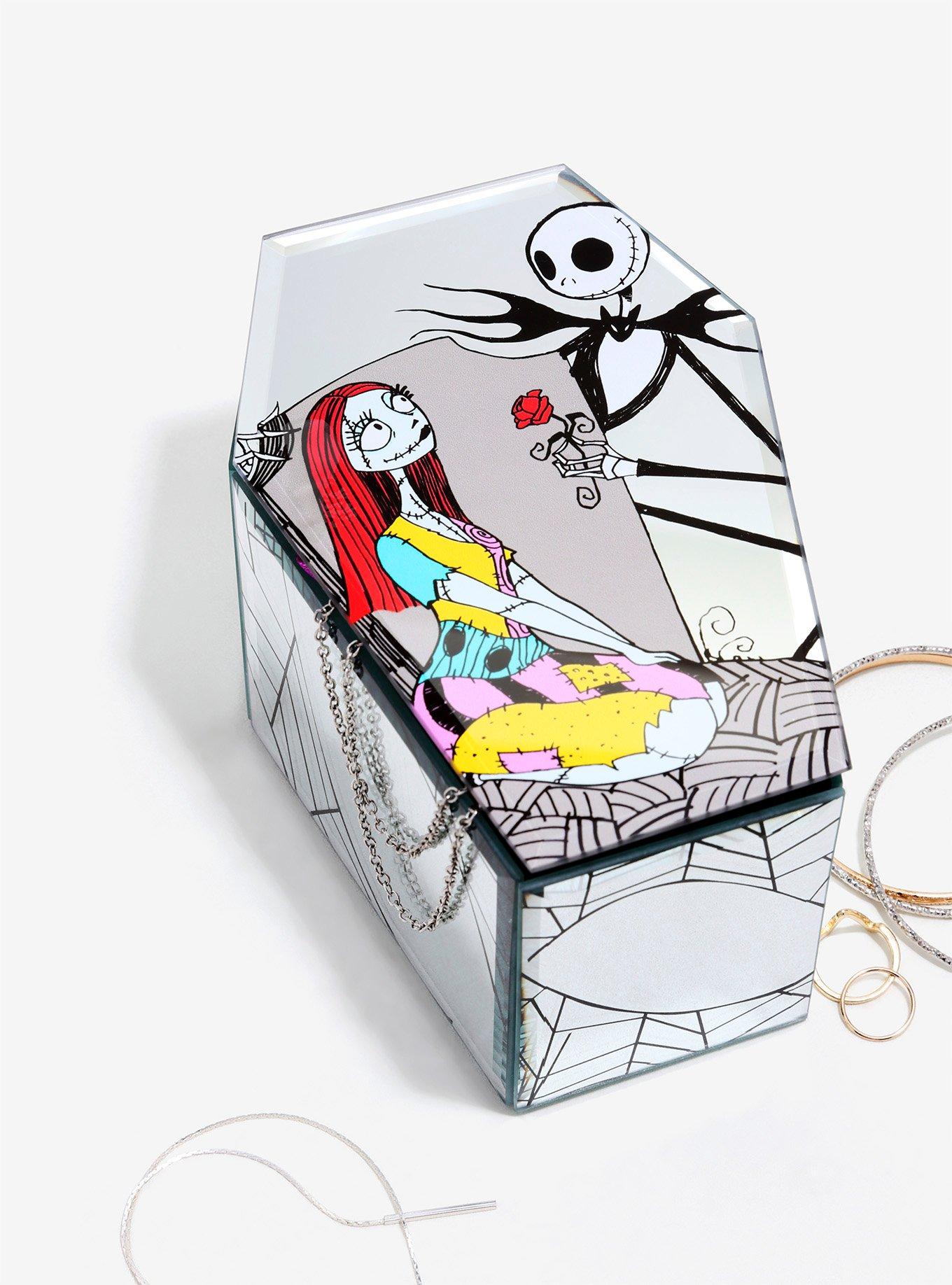The Nightmare Before Christmas Mirrored Coffin Box | BoxLunch