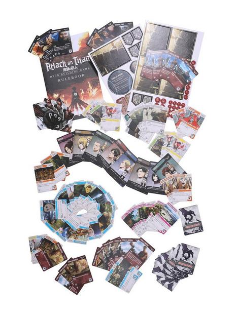 Attack On Titan Deck Building Card Game | Hot Topic