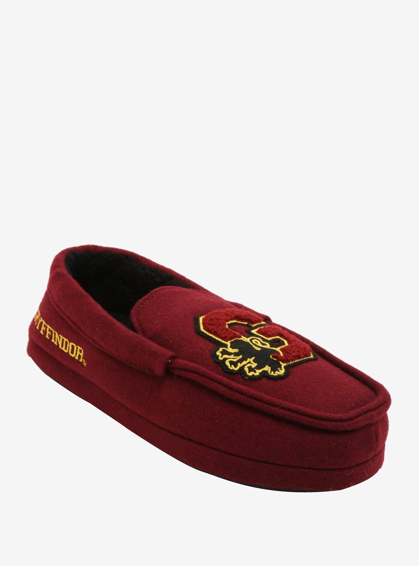 Harry Potter Gryffindor Moccasin Slippers | Hot Topic