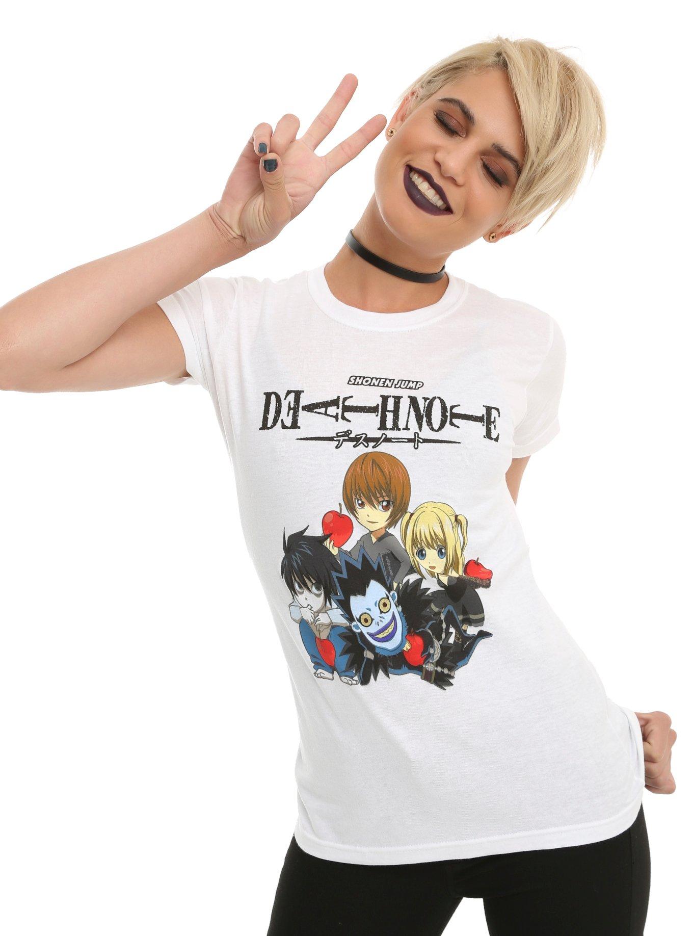 Death Note Chibi Apple Girls T-Shirt | Hot Topic