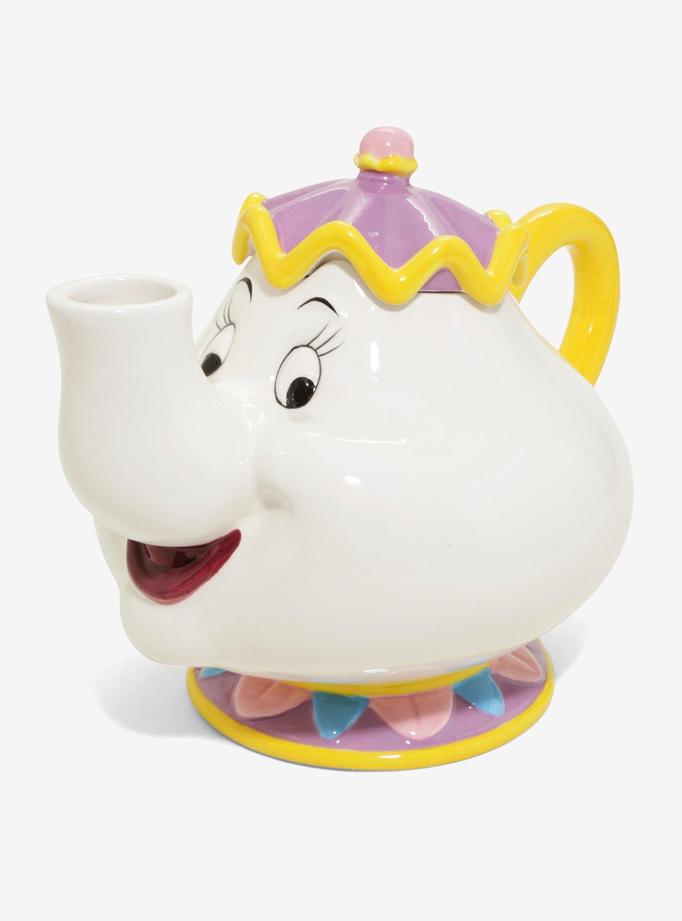 Disney Beauty And The Beast Mrs. Potts Ceramic Teapot | Her Universe