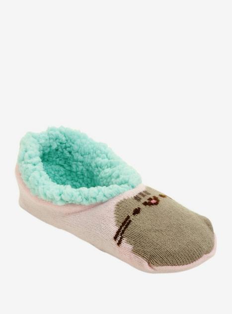 Pusheen Pink Cozy Slippers | Hot Topic