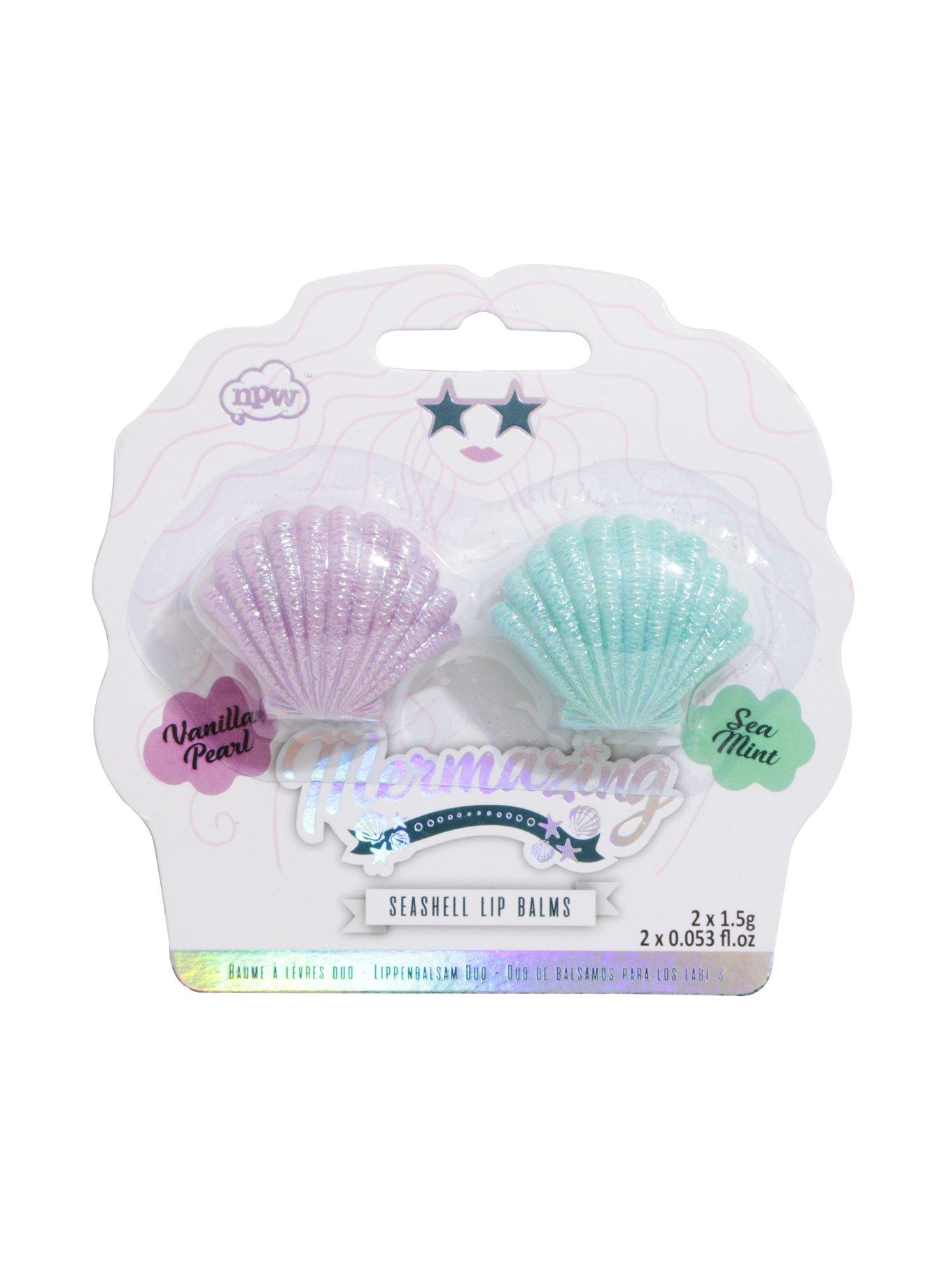 Mermazing Mermaid Shell Lip Balm 2 Pack | Hot Topic