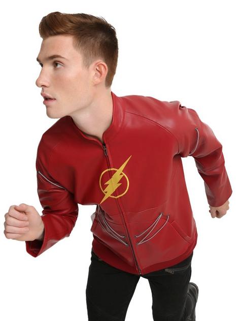 DC Comics Justice League The Flash Jacket | Hot Topic