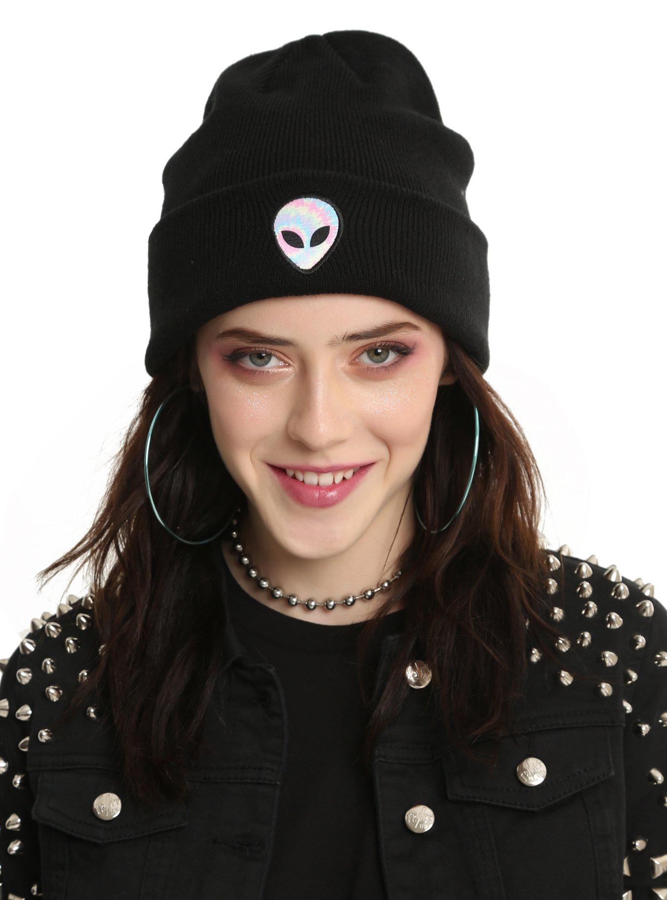 Tie Dye Alien Watchman Beanie | Hot Topic