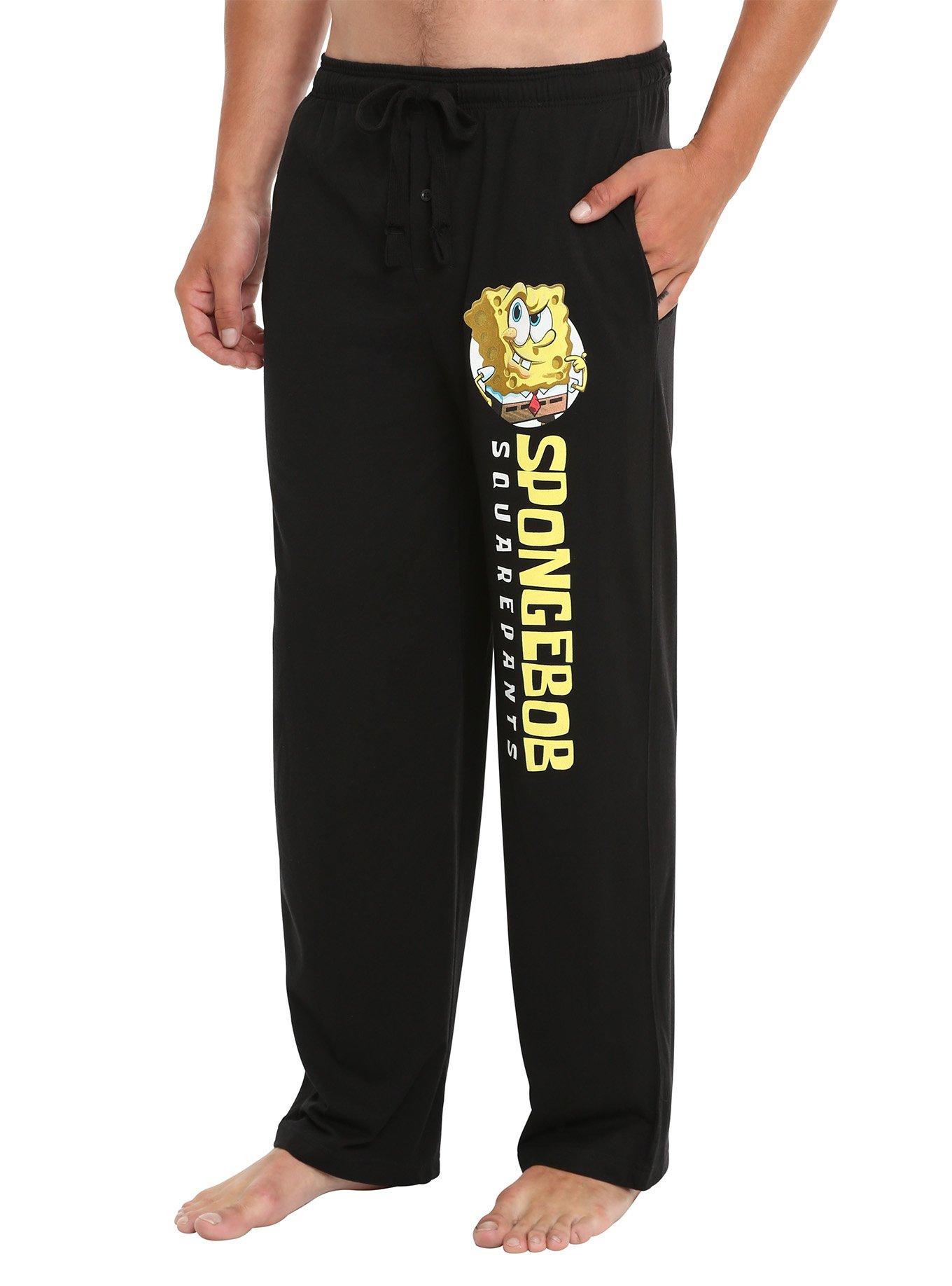 SpongeBob SquarePants Logo Guys Pajama Pants | Hot Topic