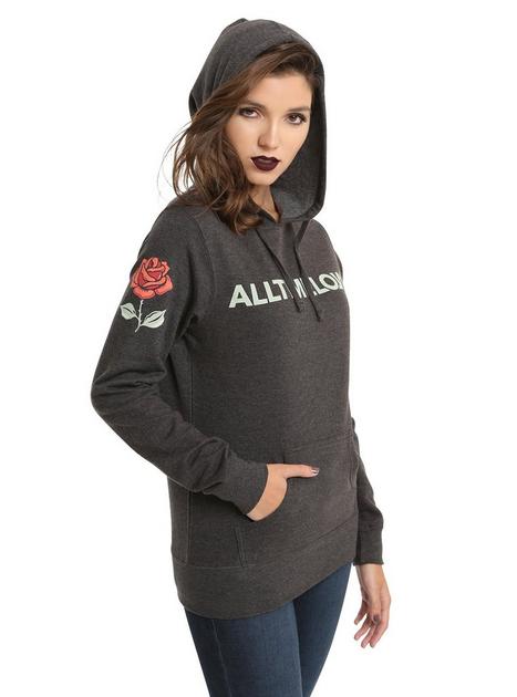 All Time Low Rose Girls Hoodie | Hot Topic