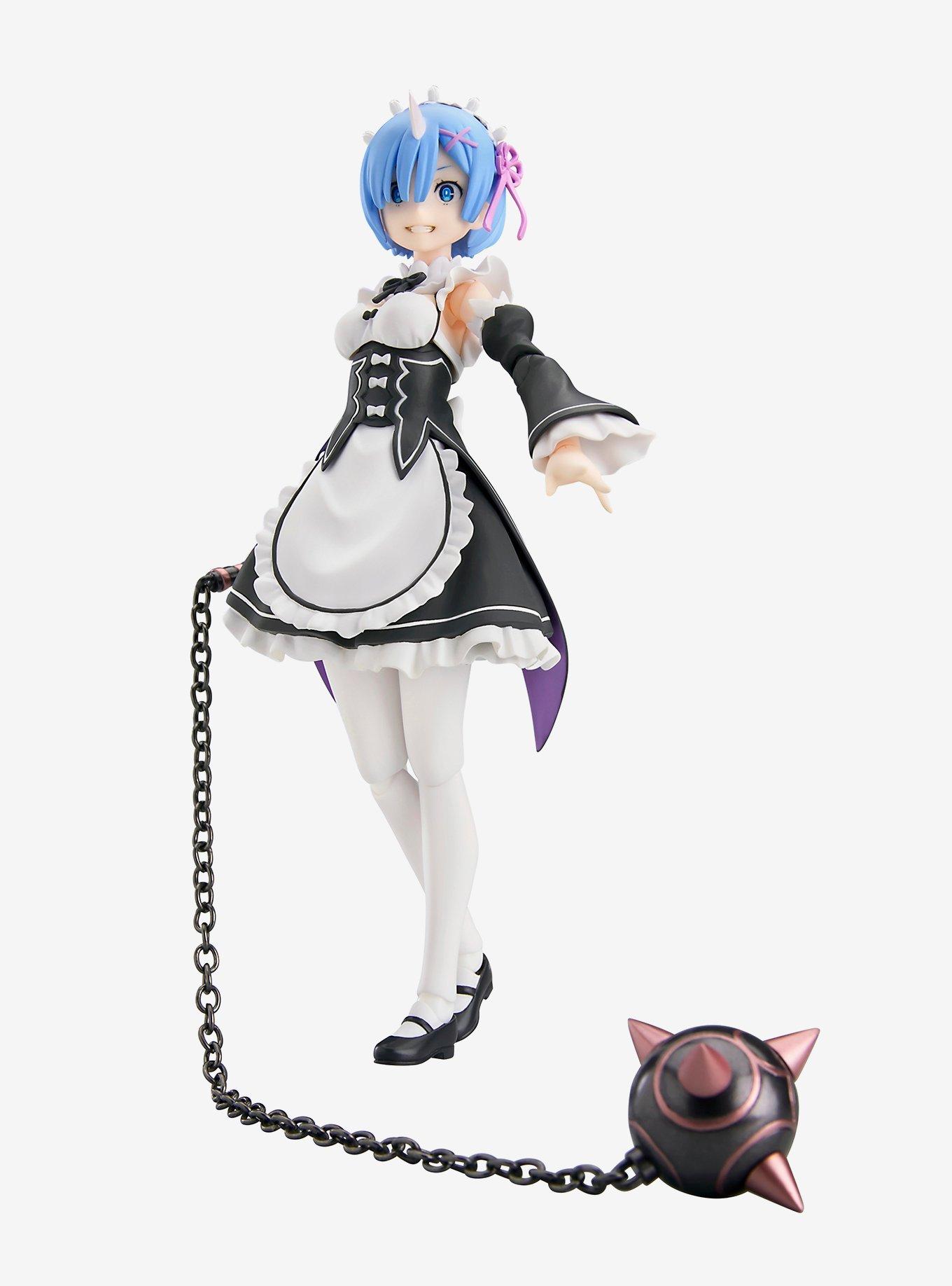 Figma Re:ZERO - Starting Life In Another World Rem Figure | Hot Topic