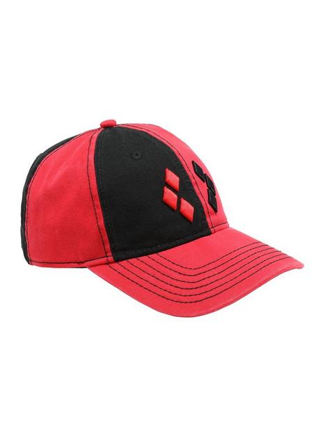 DC Comics Harley Quinn Diamond Dad Cap | Hot Topic