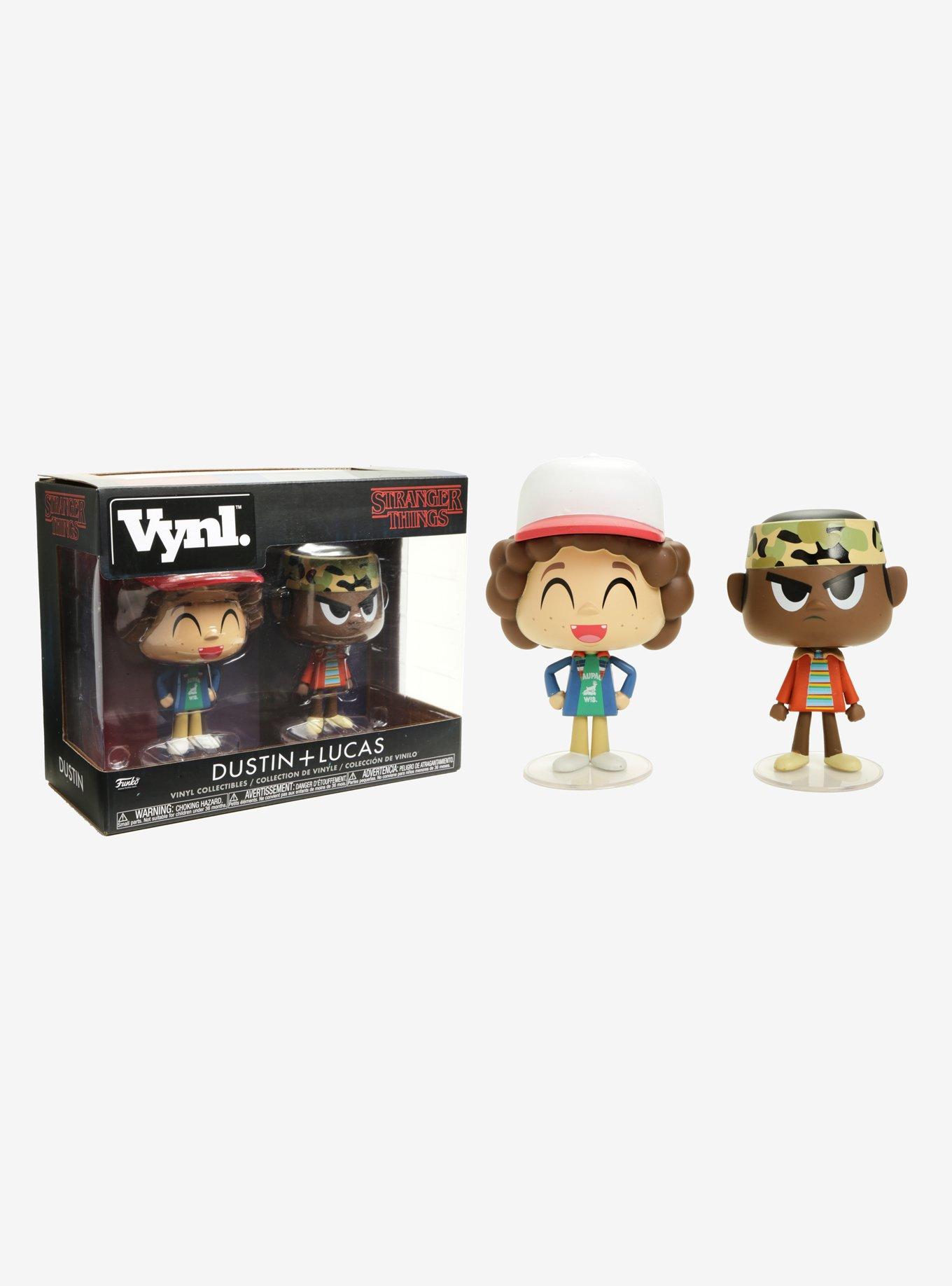 Funko Vynl. Stranger Things Dustin & Lucas Vinyl Figures | BoxLunch