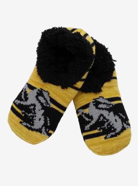 Harry Potter Hufflepuff Cozy Slippers | BoxLunch