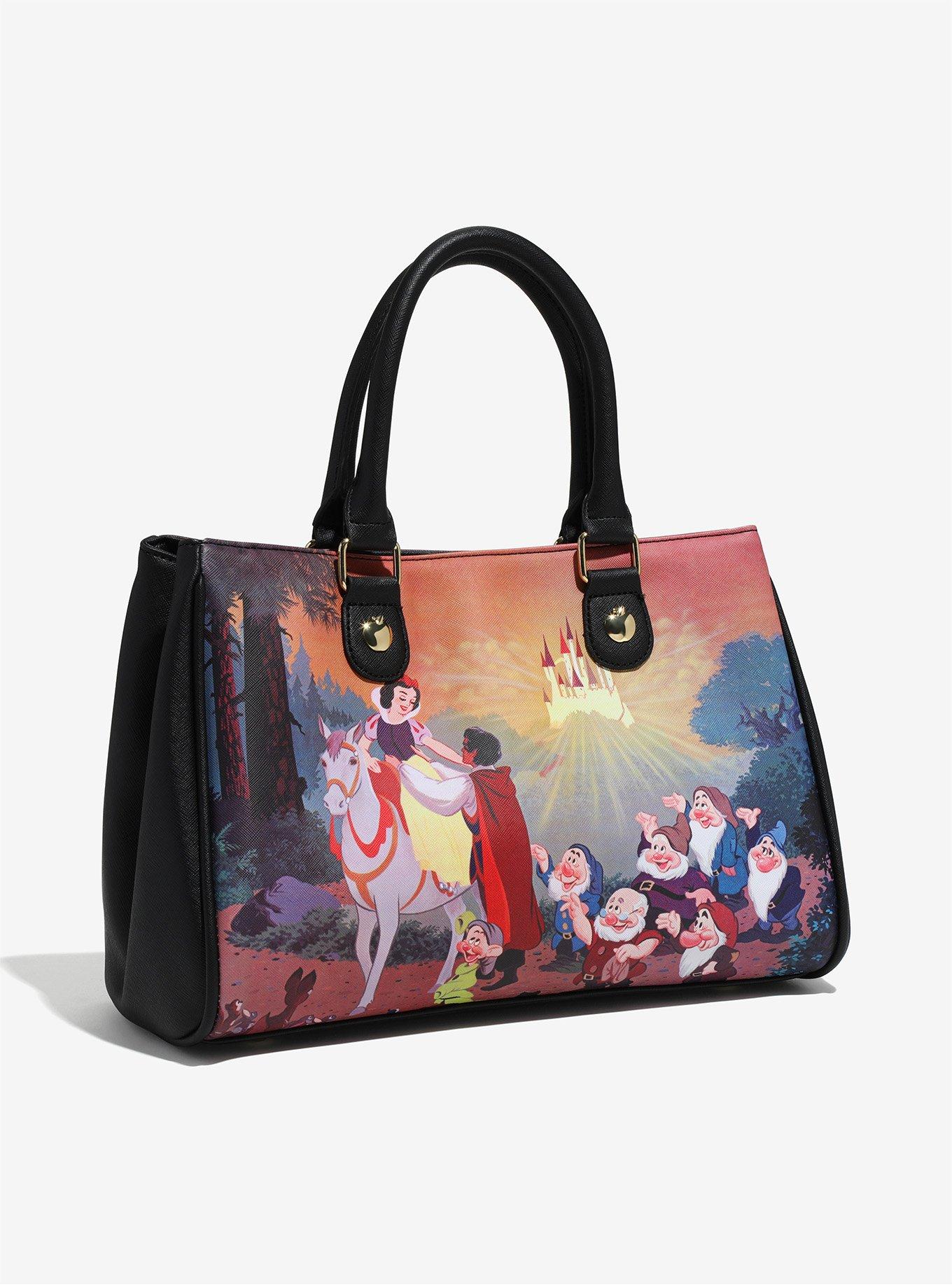 Loungefly Disney Snow White 80th Anniversary Handbag - BoxLunch ...