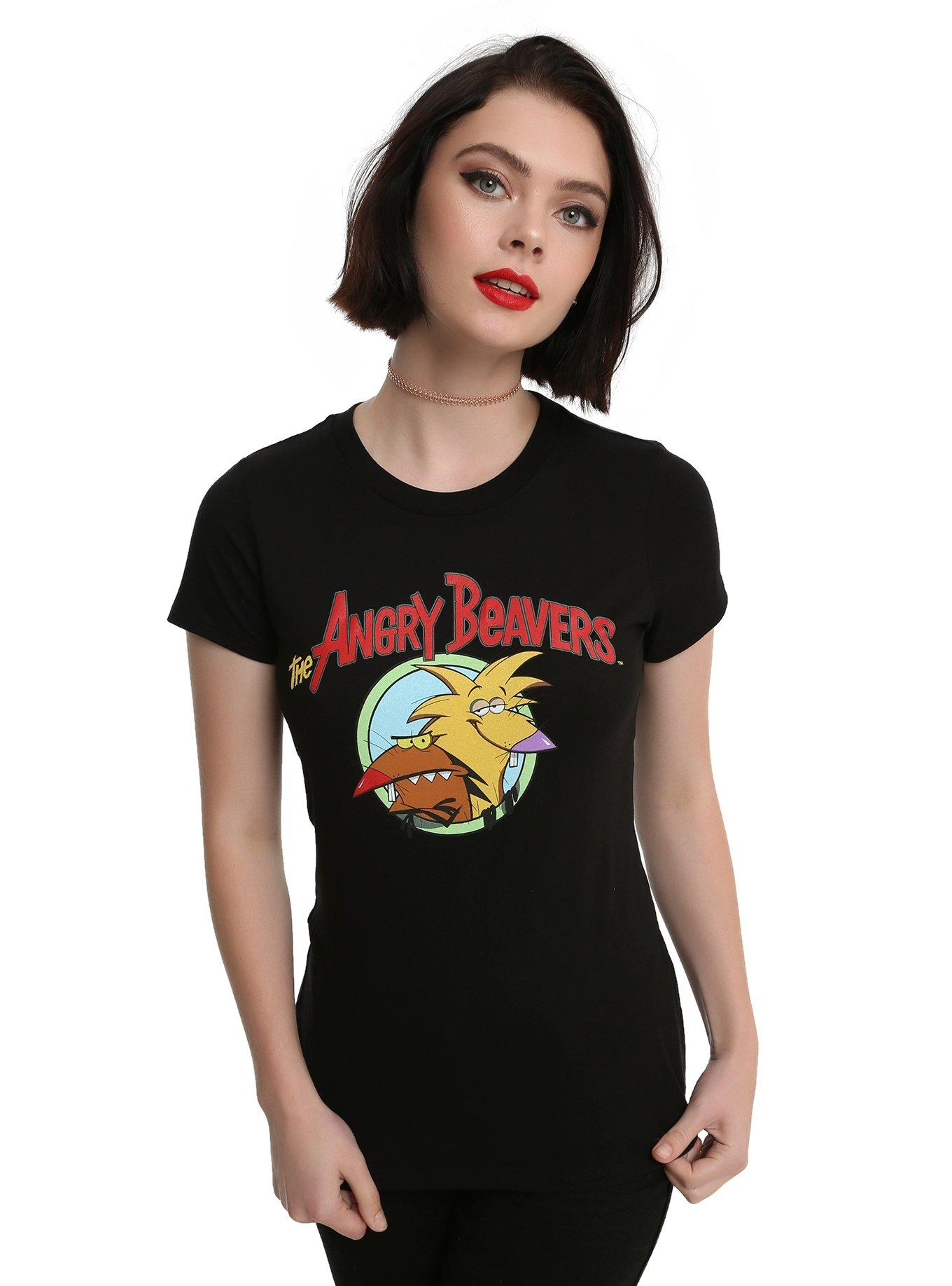 The Angry Beavers Logo Girls T-Shirt | Hot Topic