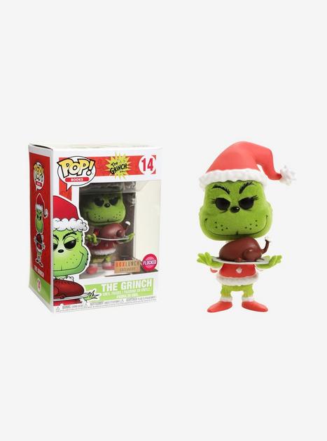 Funko Pop! Dr. Seuss How The Grinch Stole Christmas The Grinch Flocked ...