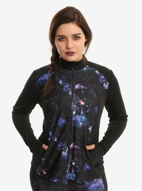 Her Universe Galaxy Girls Track Jacket Plus Size | Hot Topic