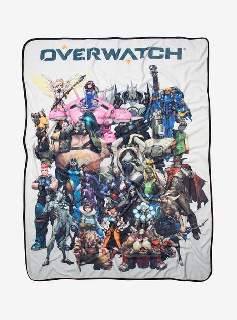 Overwatch Characters Throw Blanket | Hot Topic