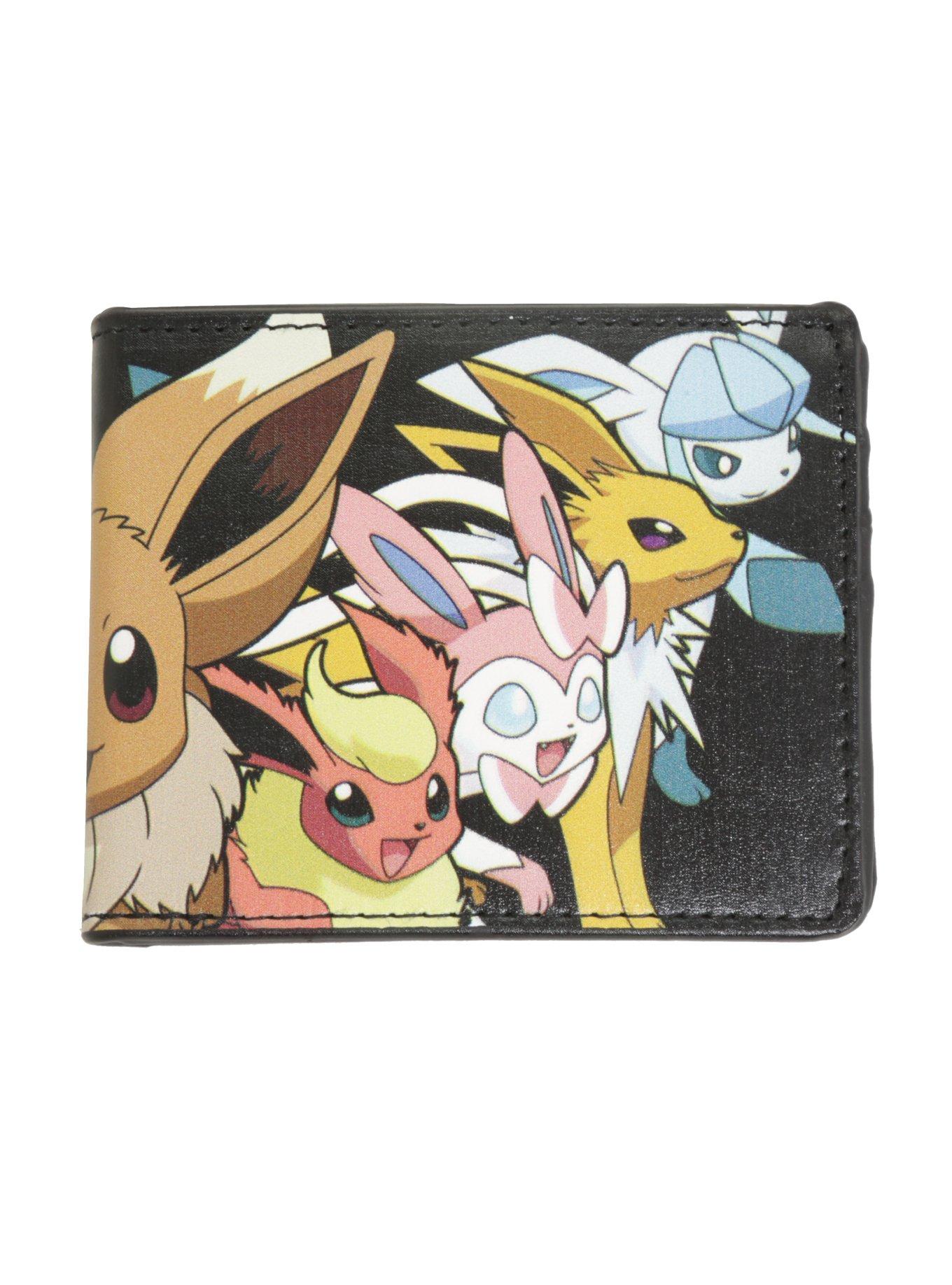 Pokemon Eevee Eeveelution Line-Up Bi-Fold Wallet | Hot Topic