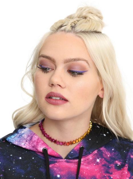 Anodized Star Choker | Hot Topic