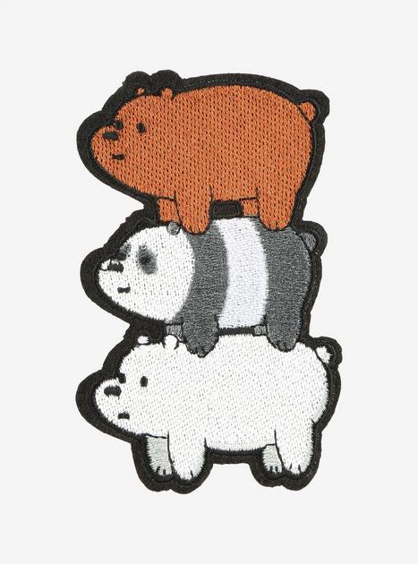 We Bare Bears Bear Stack Patch | Hot Topic