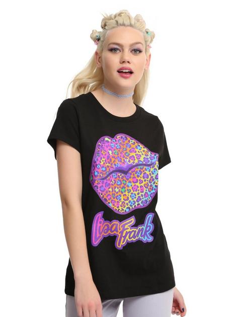 Lisa Frank Lips Girls T-Shirt | Hot Topic