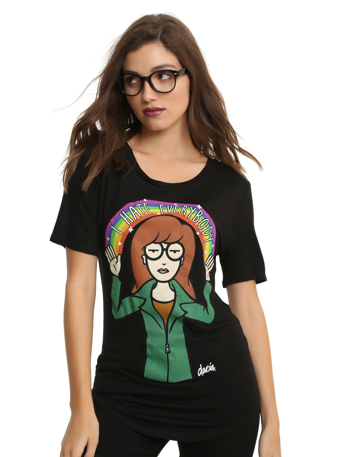 Daria Hate Everybody Girls T-Shirt | Hot Topic
