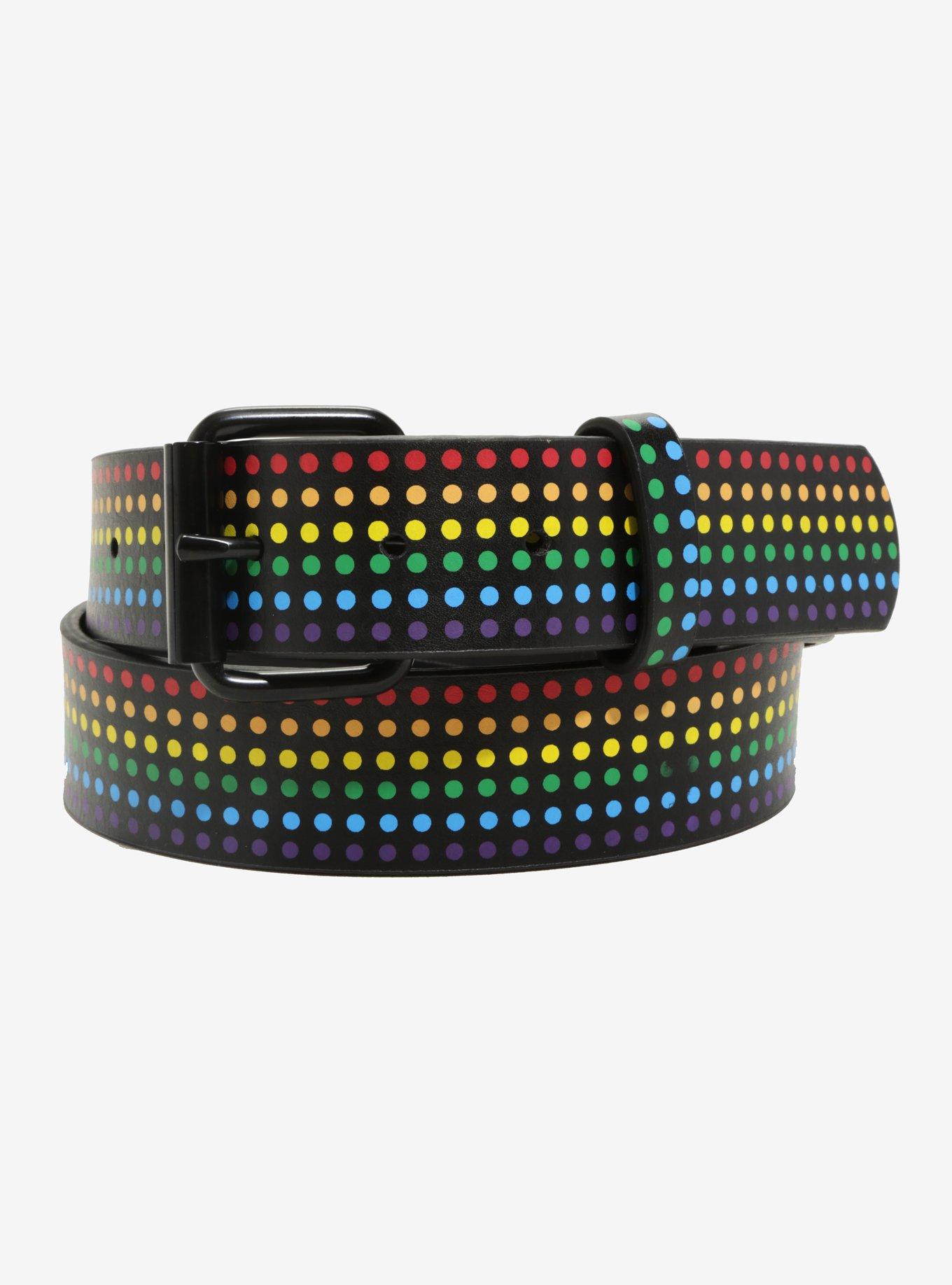 Rainbow Dot Belt | Hot Topic